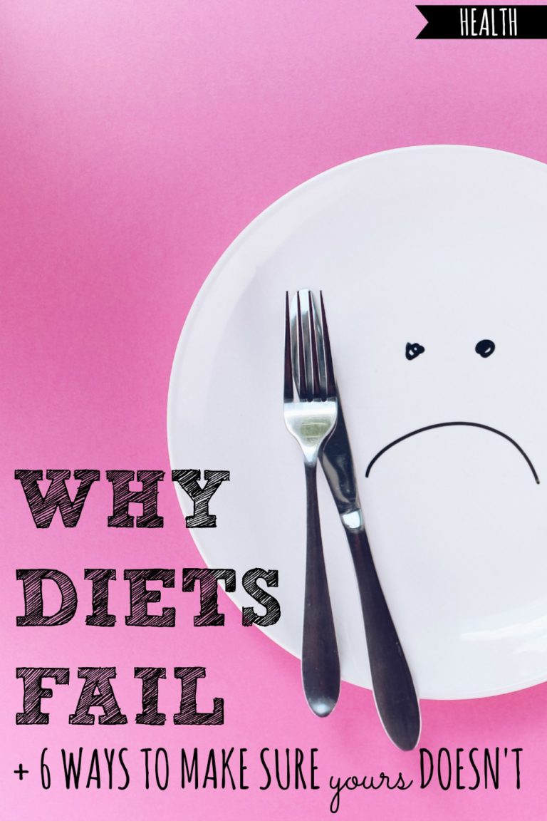 Why Diets Fail + 6 Ways to Make Sure Yours Doesn’t
