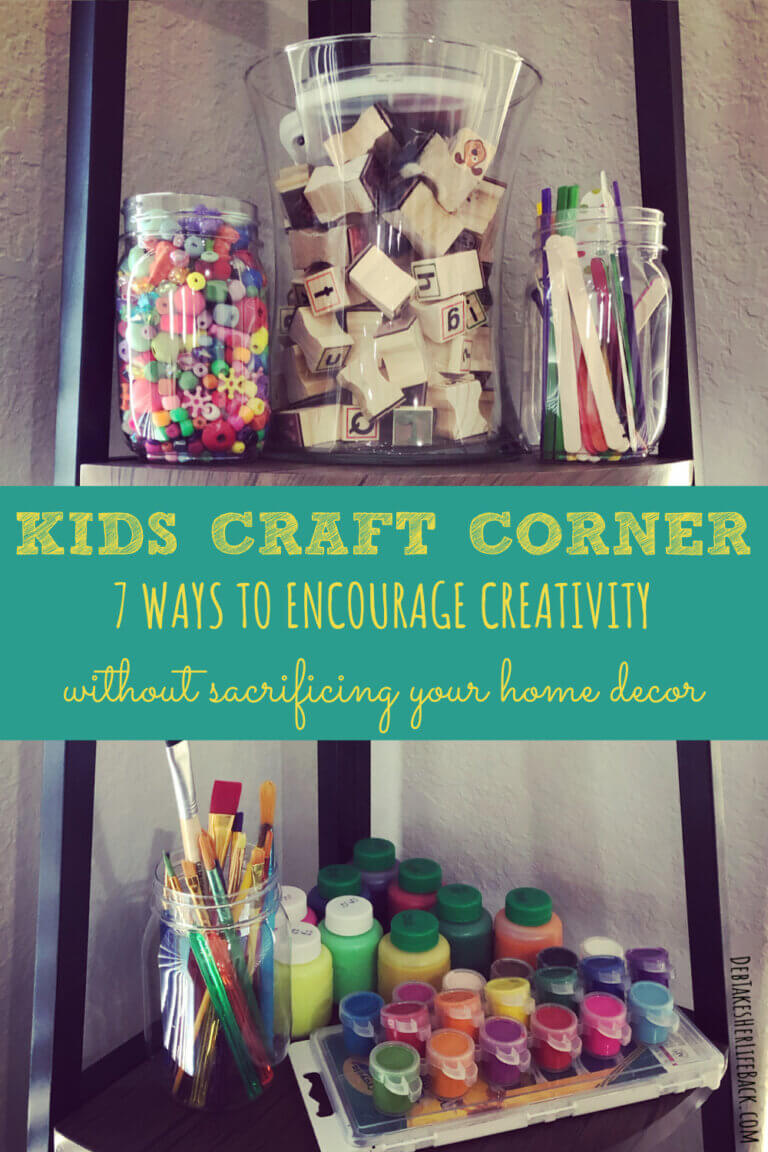 Kids Craft Corner | Encourage Creativity Without Sacrificing Your Decor