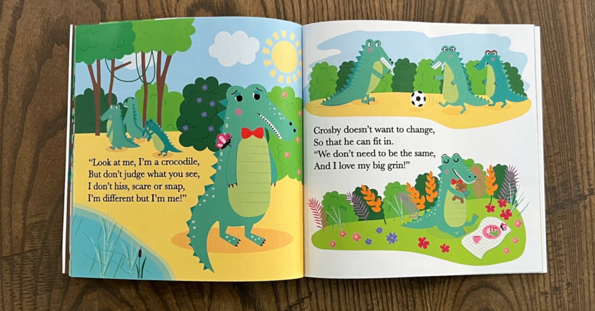 Children’s Book Review | Crosby the Not-So-Snappy Crocodile
