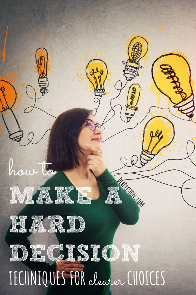 How to Make a Hard Decision | Techniques for Clearer Choices