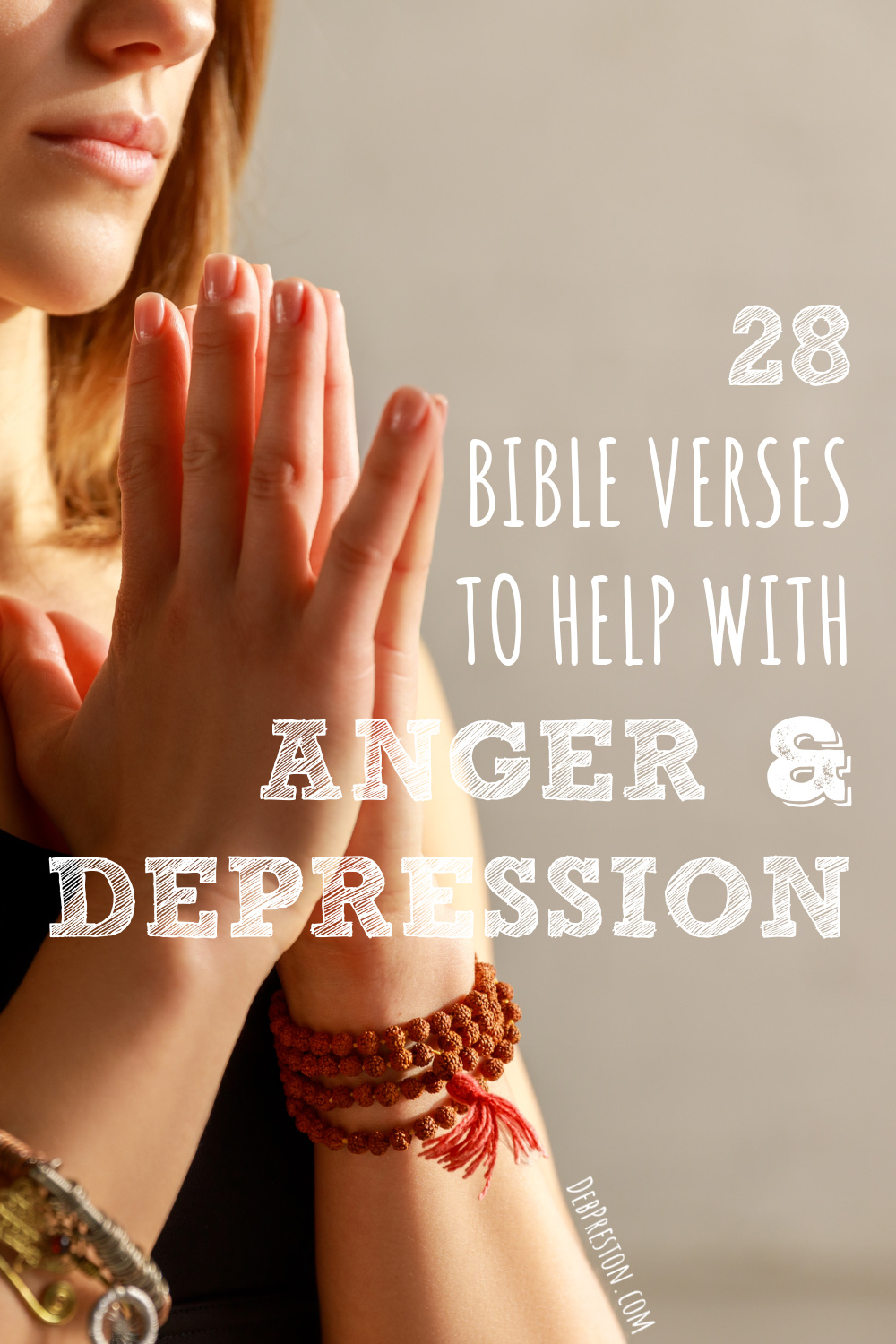 28 Bible Verses to Help with Anger and Depression