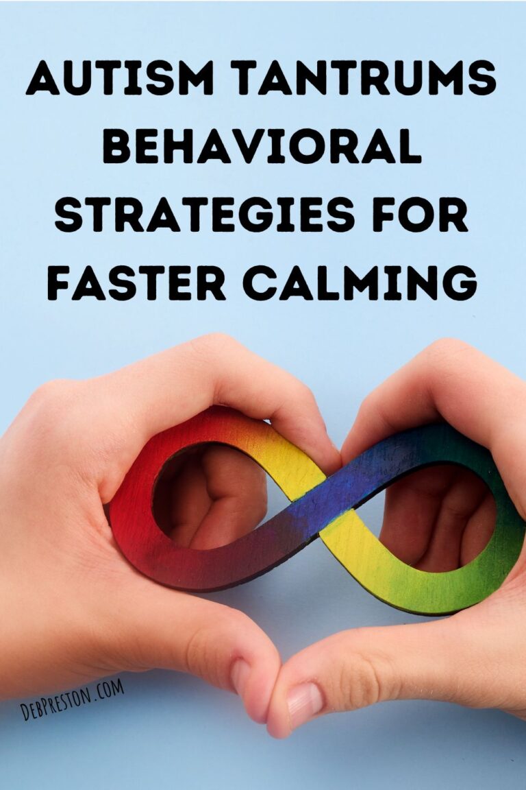 Autism Tantrums Behavioral Strategies for Faster Calming