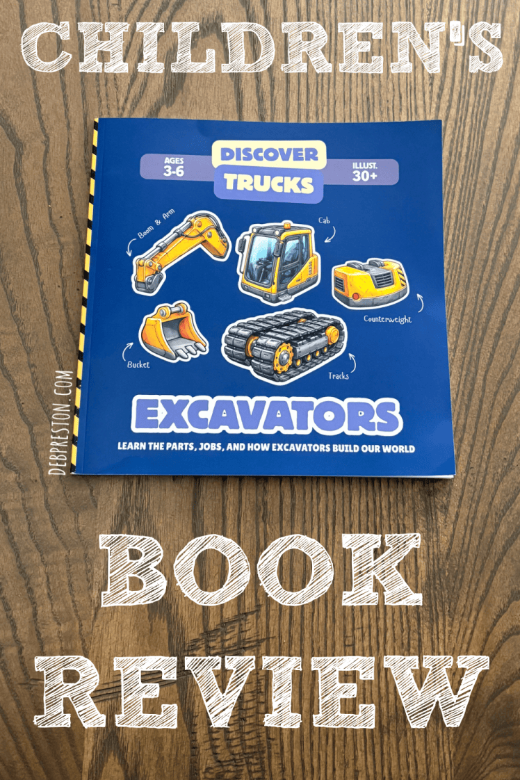 Children's Book Review | Discover Trucks: Excavators (+ Author Interview!)